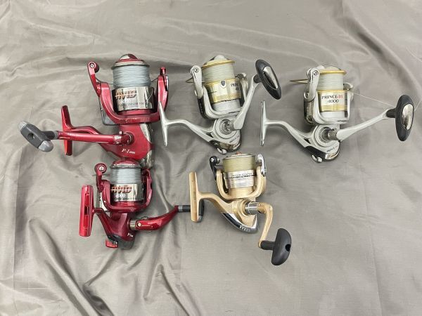 O310-S3-10949 リール まとめ PRINCE DX 4000 F-I4000 F-I6000 Daiwa ダイワ ...
