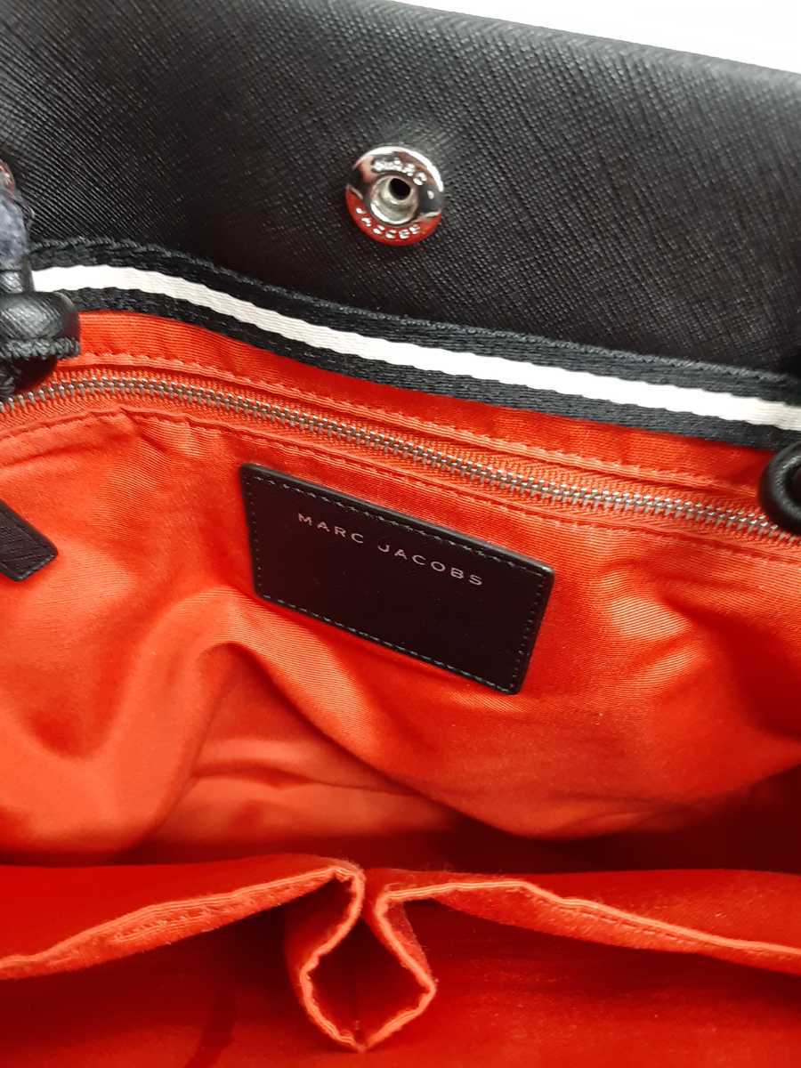 MARC JACOBS バッグ マークジェイコブス ブラック トートバッグ 72 SPRING STREET NYC EST 1984(かばん ...
