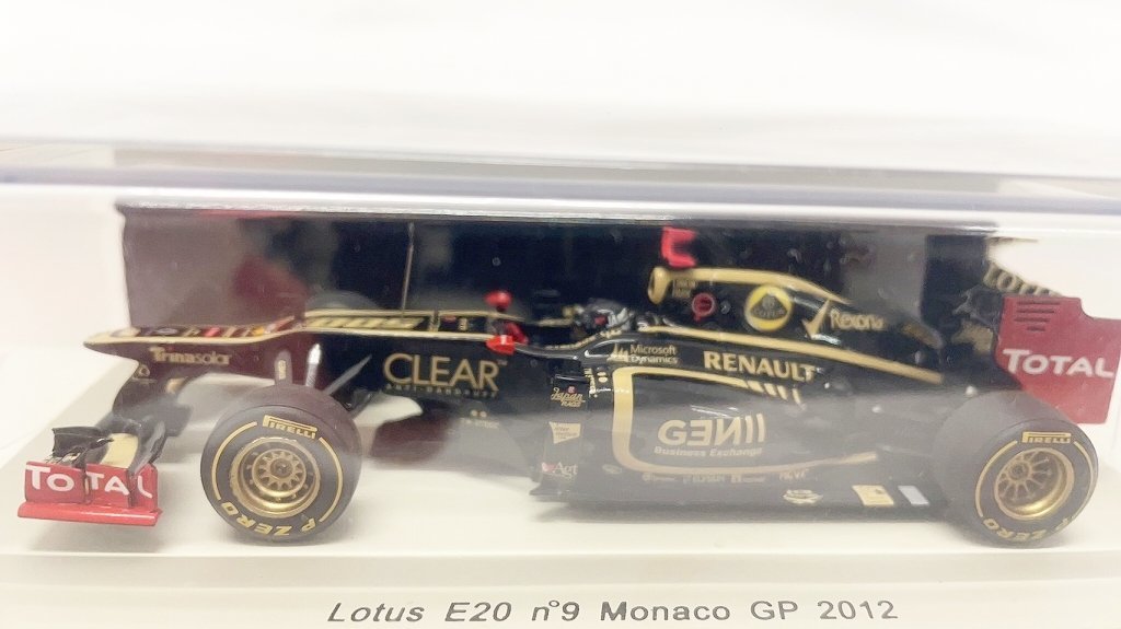 スパーク SPARK 1/43 ロータスF1チーム ロータスルノー E20 ＃9 キミライコネン LOTUS RENAULT K.RAIKKONEN モナコGP 2012 S3034 HWA1 ...