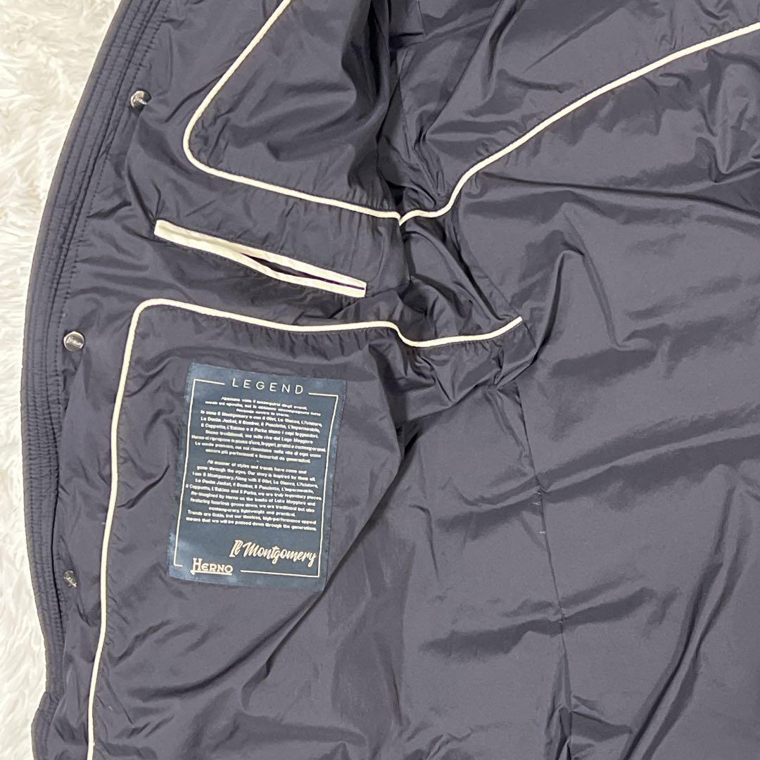 HERNO ヘルノ 50 XLサイズ LEGEND ネイビー NUAGE ヌアージュ ダウンコート ダッフル ダウンジャケット PI009ULE-19288-9200(XLサイズ以上)｜売買さ ...