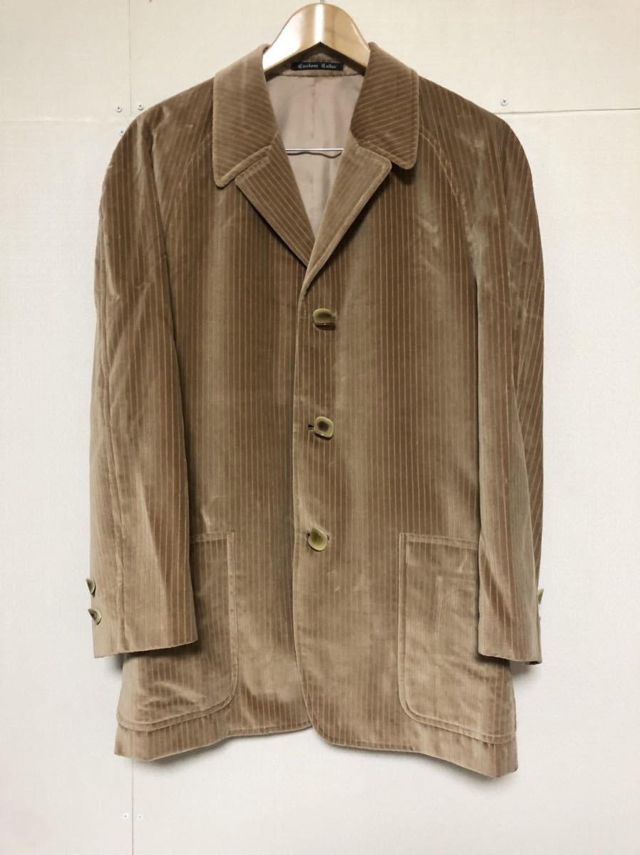 CUSTOM TAILOR DORMEUIL ドーメル ジャケット オーダーメイド(Lサイズ)｜売買されたオークション情報、yahooの商品情報をアーカイブ公開 - オークファン（aucfan ...