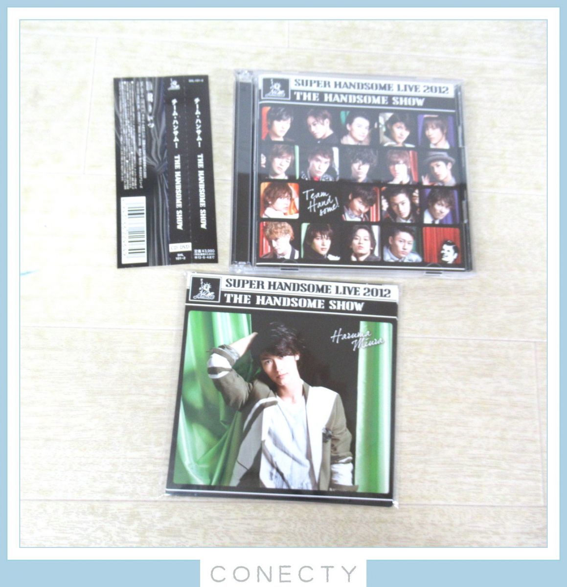 良品 チームハンサム THE HANDSOME SHOW SUPER HANDSOME LIVE 2012 /CD +DVD/佐藤健/三浦春馬/吉沢亮/神木隆之介/小関裕太 I3 SP ...