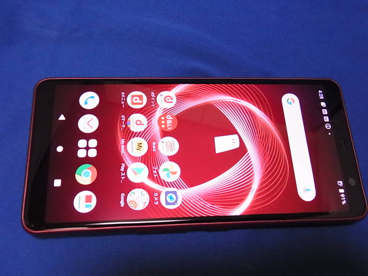 docomo FUJITSU arrows Be4 Plus F-41B レッド SIMロック解除済(Android)｜売買されたオークション ...