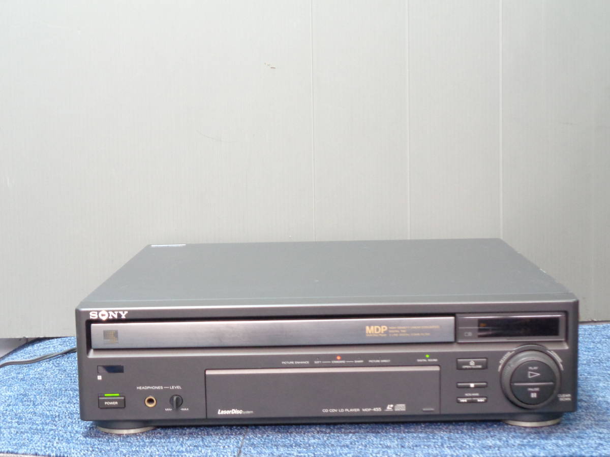 動作良好 LDプレーヤー SONY MDP-455(LDプレーヤー)｜売買されたオークション情報、yahooの商品情報をアーカイブ公開 ...