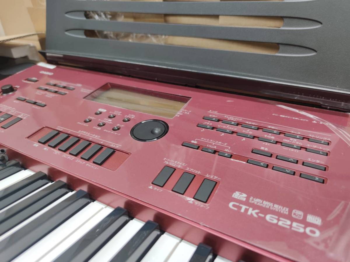 g15098 CASIO カシオ ハイグレード デジタル キーボード CTK-6250 電子キーボード 箱付き(カシオ)｜売買された ...
