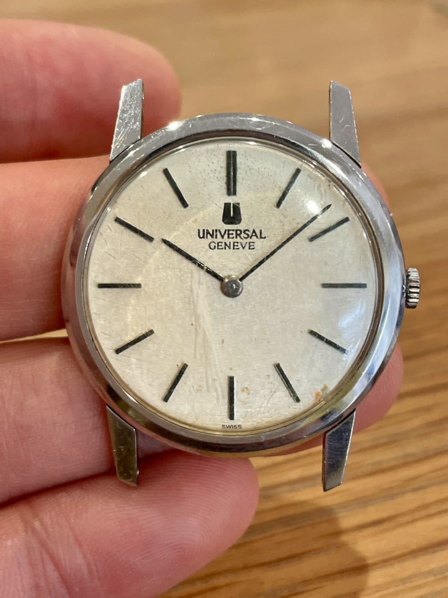 UNIVERSAL GENEVE 手巻き 腕時計 842136 ユニバーサルジュネーブ(アナログ（手巻き）)｜売買されたオークション情報 ...