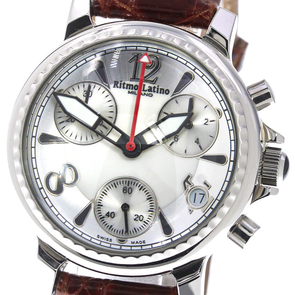 Ritmo Latino リトモラティーノ クラシコ クロノグラフ クォーツ メンズ_735459(リトモラティーノ)｜売買されたオークション ...