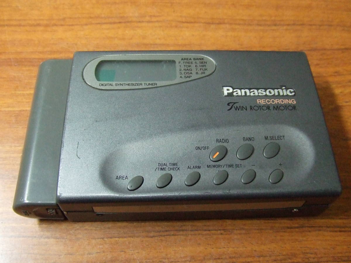 b262 Panasonic/パナソニック RQ-S75F ポータブルカセットレコーダー/プレーヤー 本体 未確認 ジャンク(録音、再生 ...