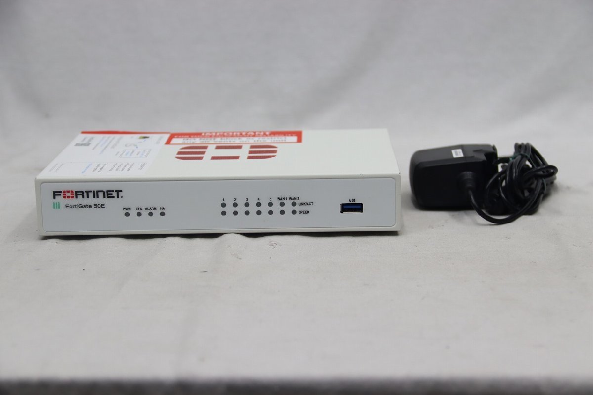 FORTINET FortiGateアプライアンス FortiGate 50E ライセンス: 2024/03/15(ルーター)｜売買された ...