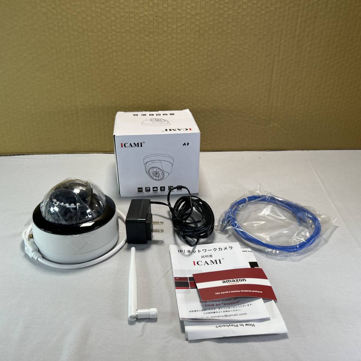 A7 ICAMI 防犯カメラCA-715C-R ネットワークカメラ(防犯カメラ)｜売買されたオークション情報、yahooの商品情報をアーカイブ ...