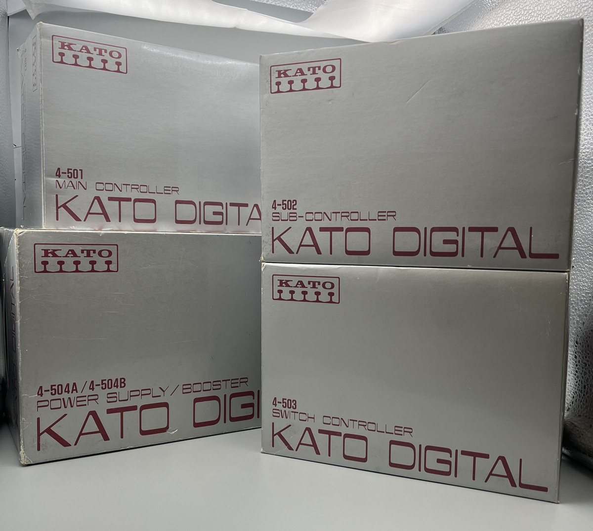 KATO DIGITAL コントローラーセット 4-501 4-502 4-503 4-504A 4-504B ジャンク(パワーパック)｜売買されたオークション情報、yahooの商品情報を ...