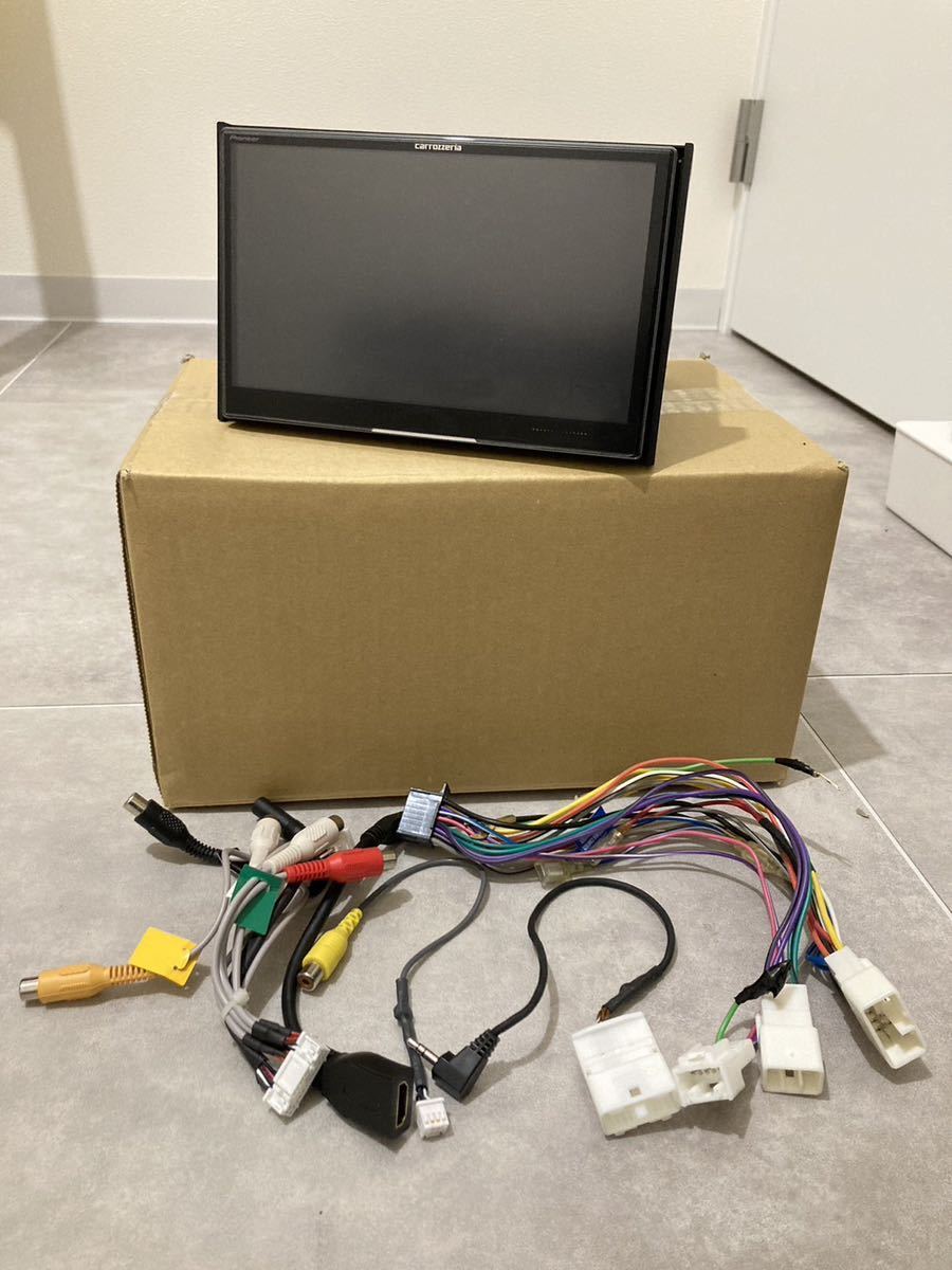 カロッツェリア 2022年 AVIC-CL910-DC フルセグ メモリーナビ 8インチ Bluetooth DVD サイバーナビ(メモリー ...