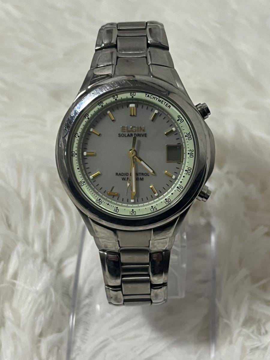 ジャンク品 ELGIN エルジン 電波 ソーラー FK-1343S-MO メンズ腕時計(エルジン)｜売買されたオークション情報、yahooの商品情報をアーカイブ公開 - オークファン ...