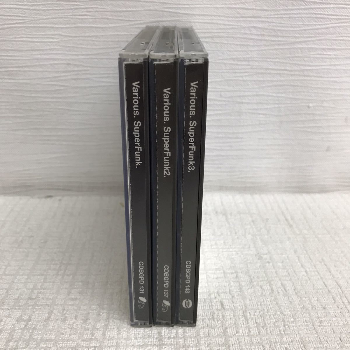 KY0209A Various Super Funk スーパーファンク vol.1~3 CD 3枚セット 輸入盤 UK版 JAZZ ジャズ Rare レア R&B ソウル Ace ...