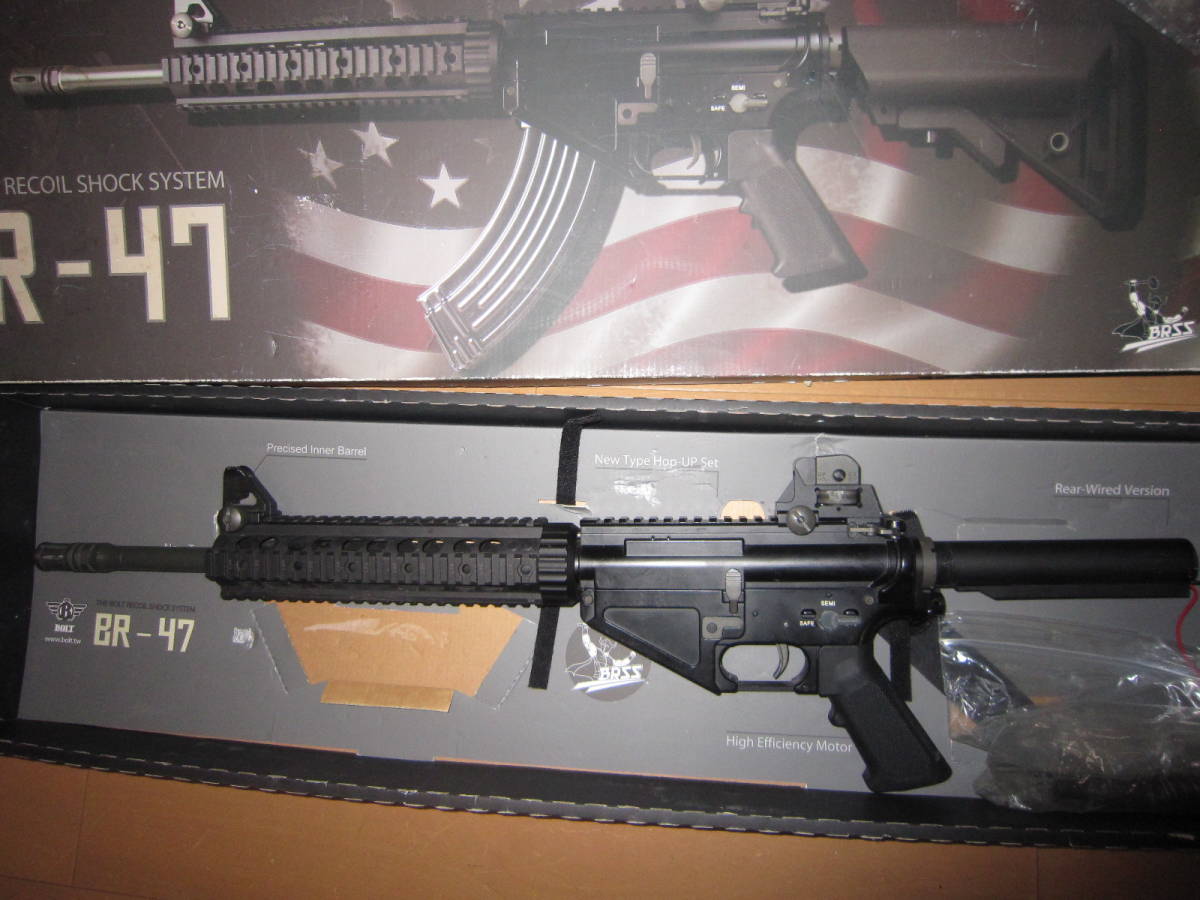 BOLT 電動ガン BR-47 ナイツSR-47 ジャンク品 不動状態(電動ガン)｜売買されたオークション情報、yahooの商品情報をアーカイブ公開 - オークファン（aucfan.com）