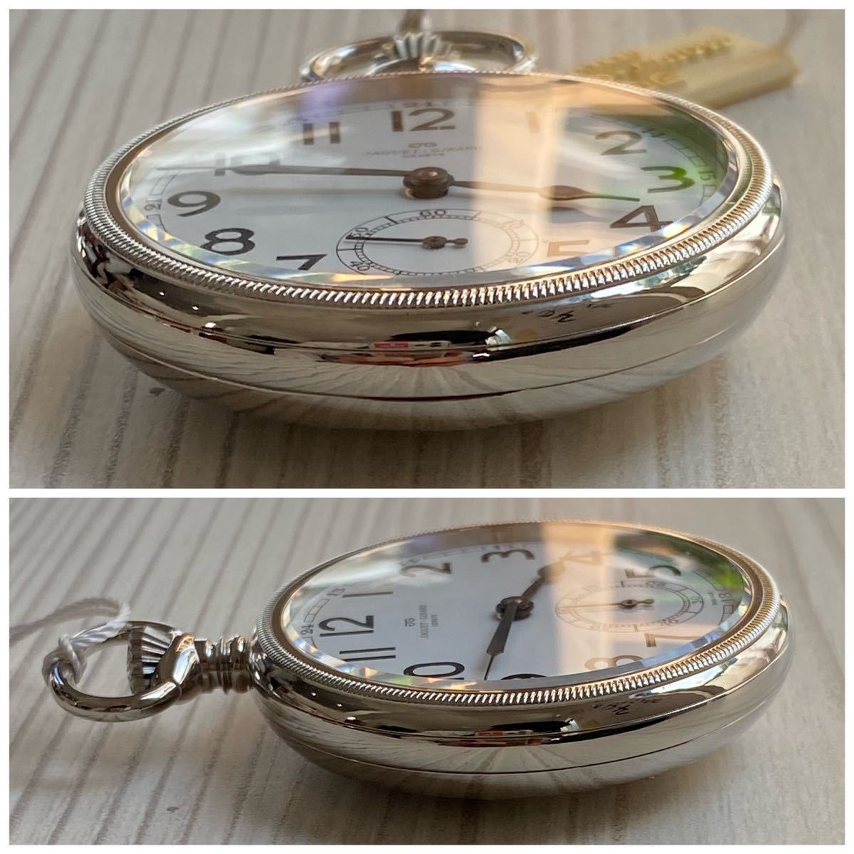 懐中時計 JAQUET GIRARD GENEVE ジャックジェラルド 手巻き 17石 スイスメイド ETA Cal.6497(手巻き)｜売買されたオークション情報、yahooの商品情報を ...