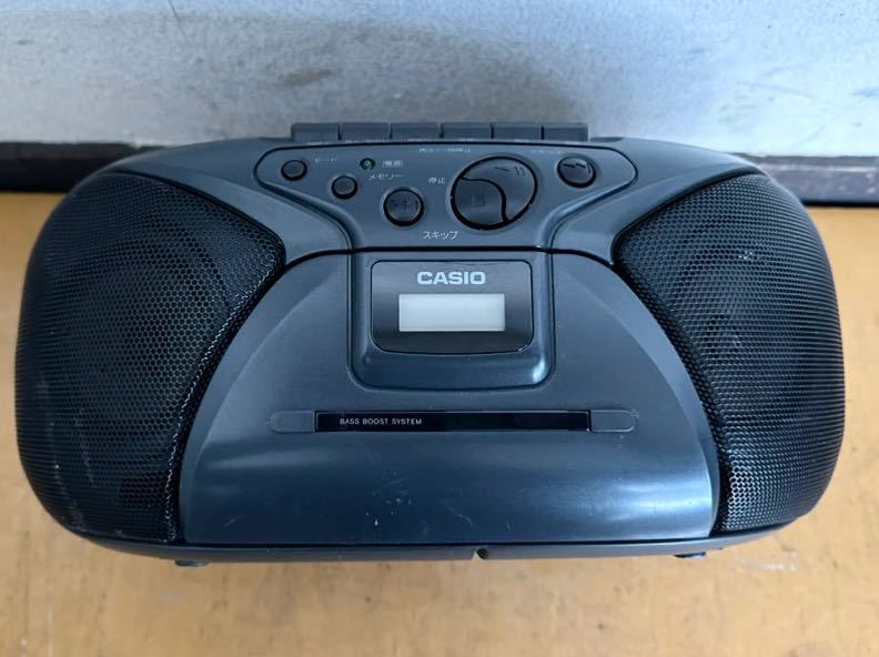 動作良品 CASIO CDラジカセ CD-110S カシオ CD ラジオ カセット レコーダー(ラジカセ)｜売買されたオークション情報 ...