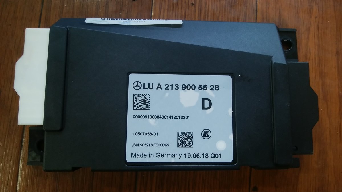 U#876 ベンツ CLS220dスポーツ C257 LDA-257314 2019年 コントロールモジュール コンピュータ A213 900 ...
