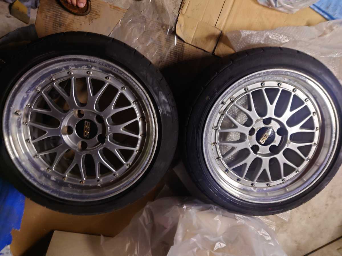 BBS-LM 17インチ4本セット LMP075（9J オフセット+40） R1R 255/40ZR17 FD3Sなど