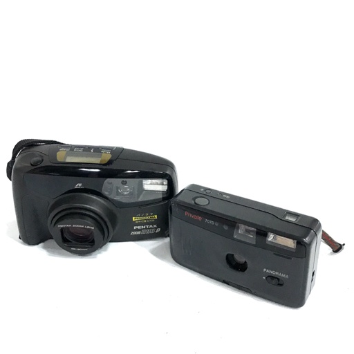 PENTAX ZOOM 280-P Private 707D コンパクトフィルムカメラ 2点セット 通電確認済み(コンパクトカメラ)｜売買されたオークション情報、yahooの商品情報を ...