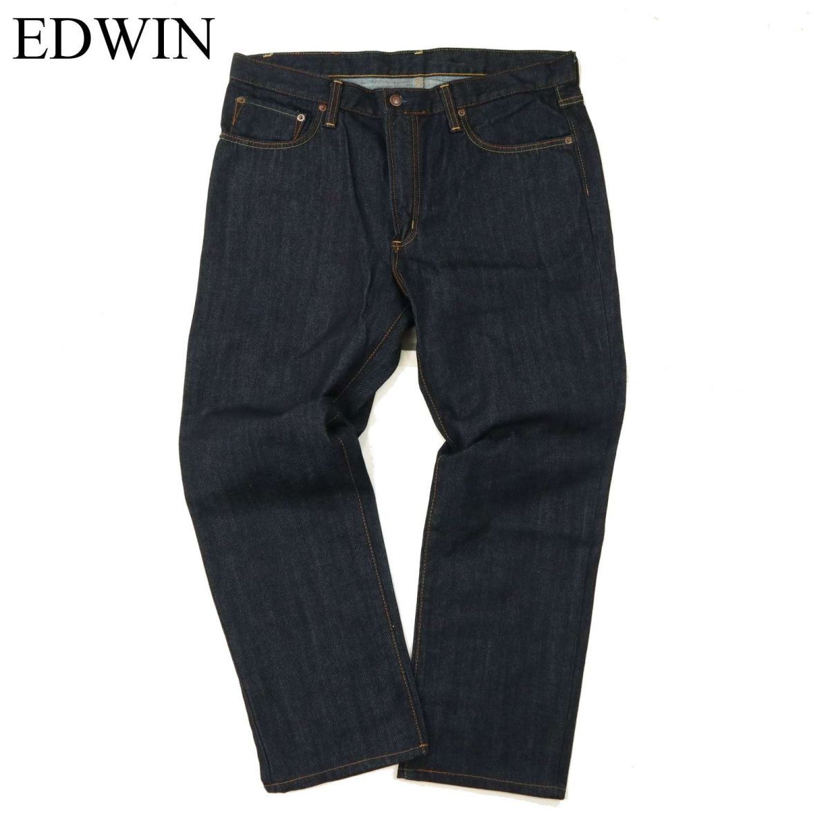 EDWIN エドウィン 402 通年 真紺 ストレート デニム パンツ ジーンズ Sz.36 メンズ 大きいサイズ 日本製 C3B01068_2#R(W35以上)｜売買されたオークション情報 ...
