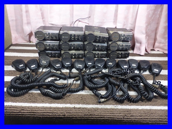 STANDARD/スタンダード 日本マランツ 無線機 C792 12台まとめて あぶない刑事 C792CT 無線電話装置 ジャンク(モービル ...