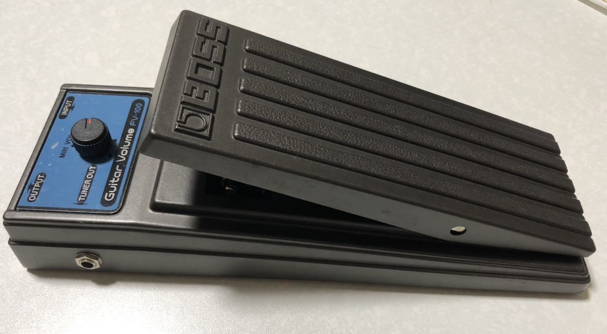 BOSSボス FV-100 ボリュームペダル エレキギター エフェクター Guitar Volime ジャンク品(ボリュームペダル)｜売買され ...