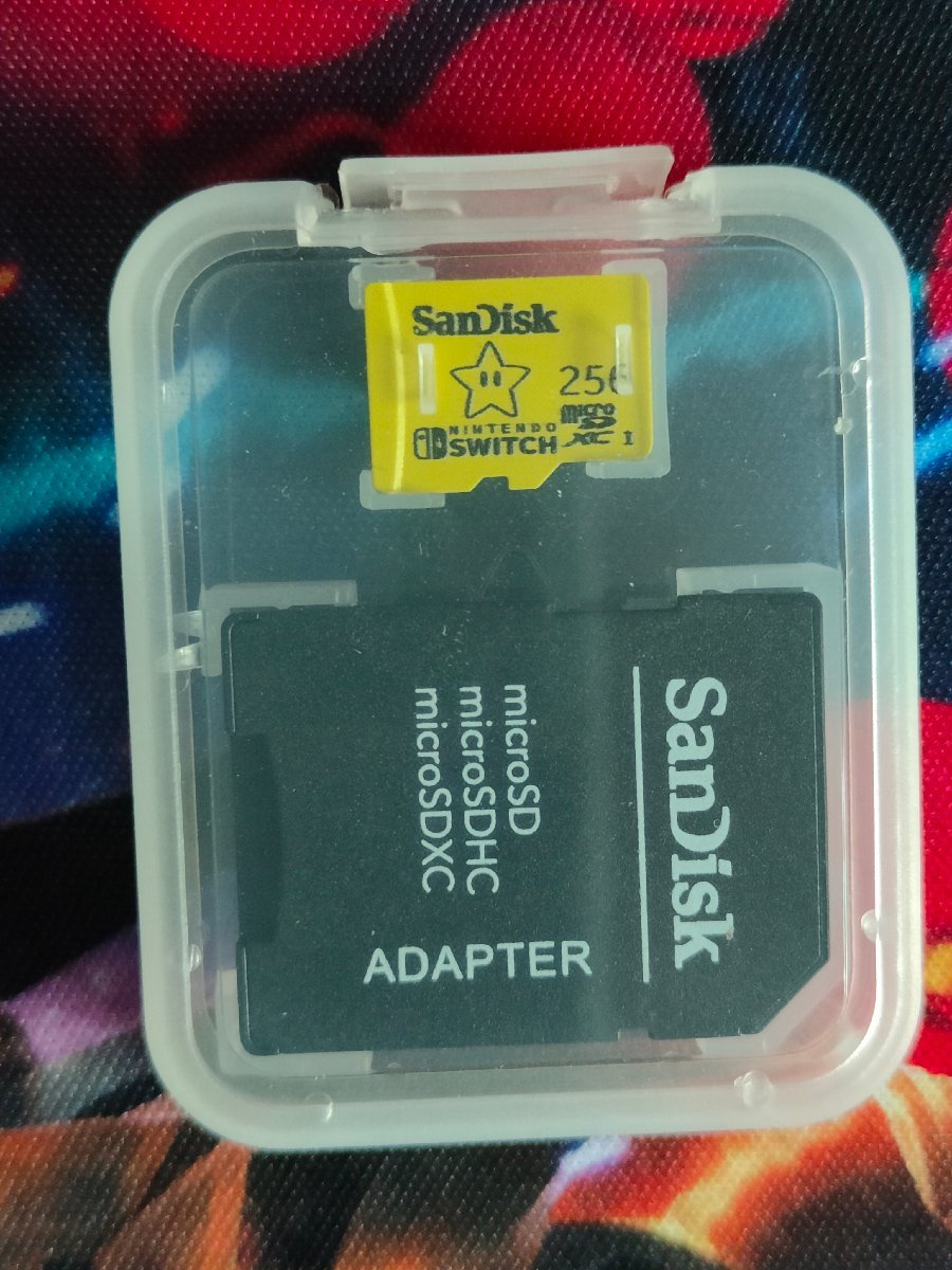 SanDisk yellow マイクロSD カード micro SD card 256GB メモリーカード(記録用メモリ)｜売買された ...