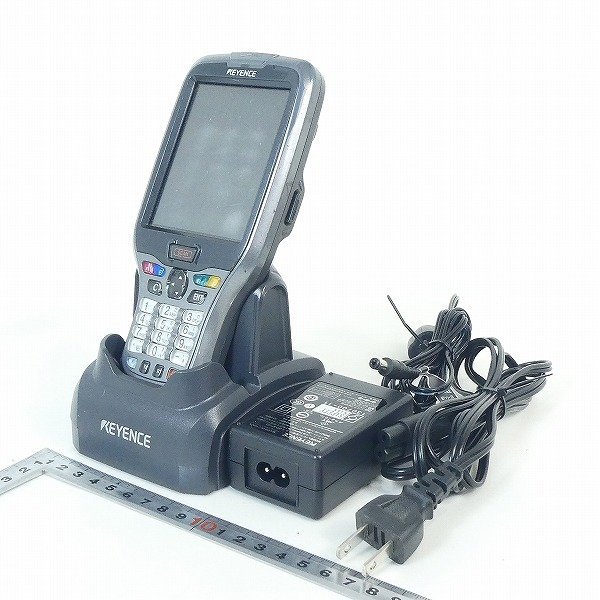 読取OK キーエンス KEYENCE ハンディターミナル BT-W155 BT-WUC1U 通信 充電ユニット付 3.5型 スキャナ 商品管理 ...