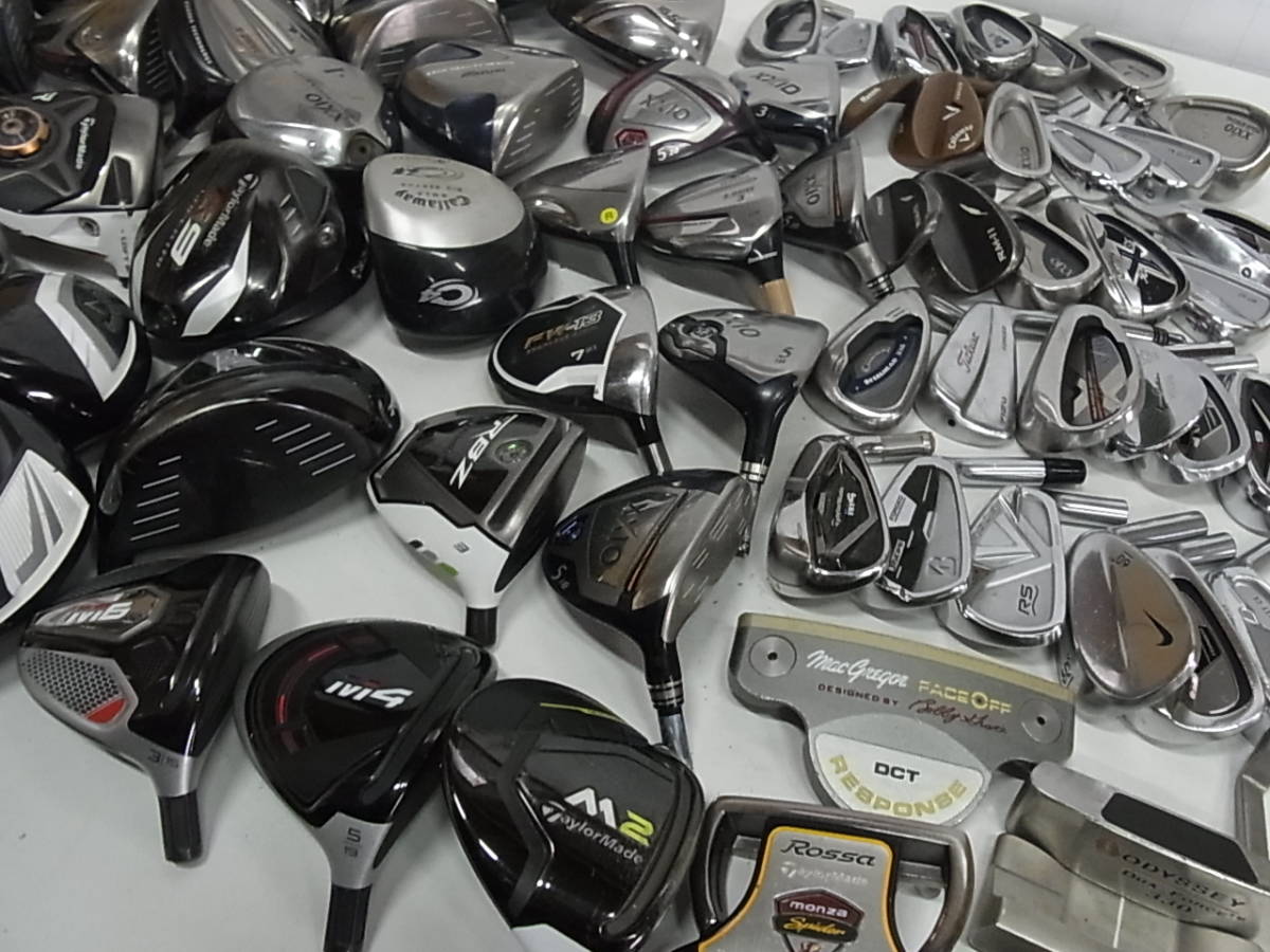 ゴルフヘッド 大量まとめセット Callaway ROGUE XHOT TaylorMade SIM GLOIRE M6 SLDR ...