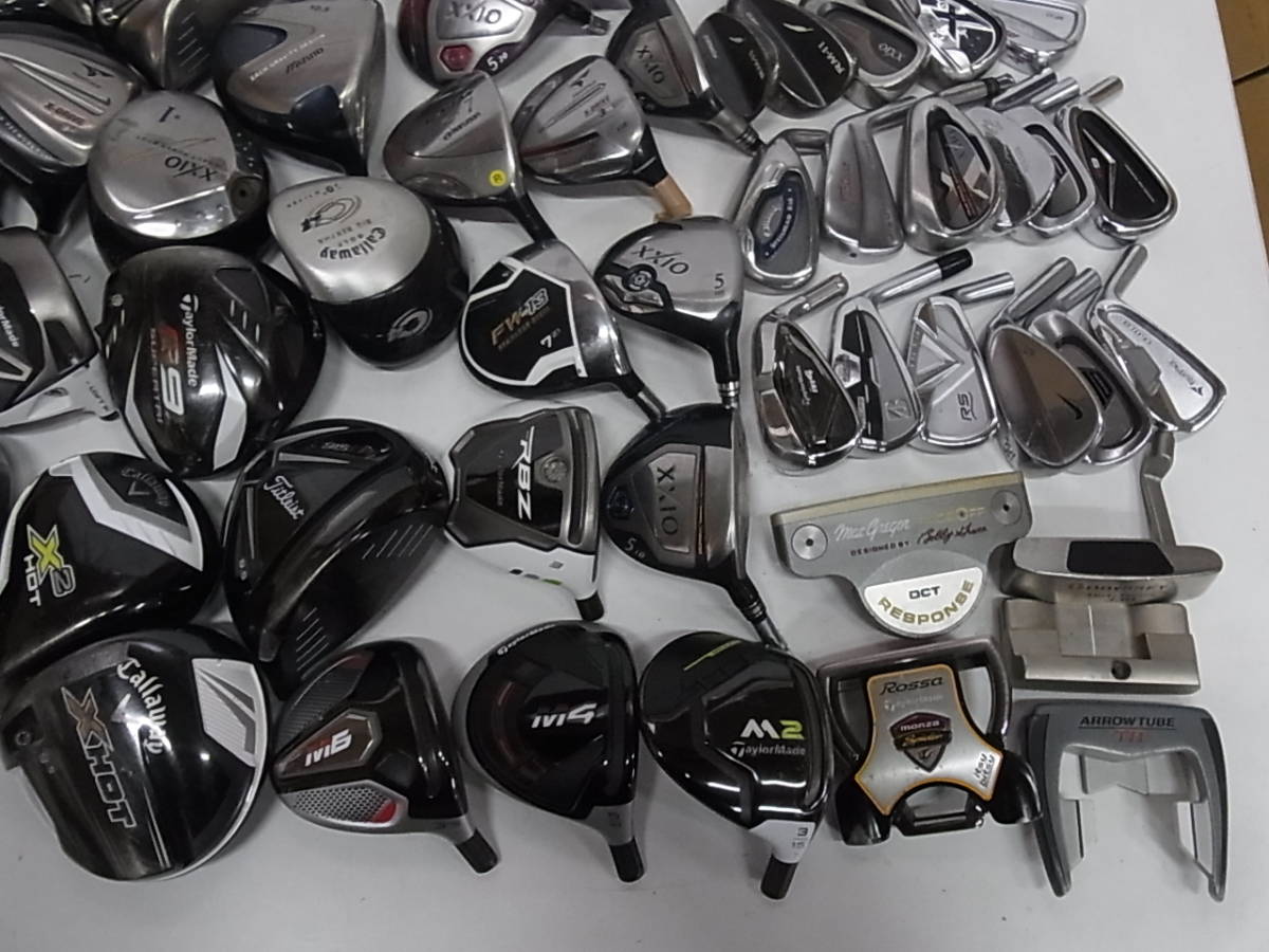 ゴルフヘッド 大量まとめセット Callaway ROGUE XHOT TaylorMade SIM GLOIRE M6 SLDR ...