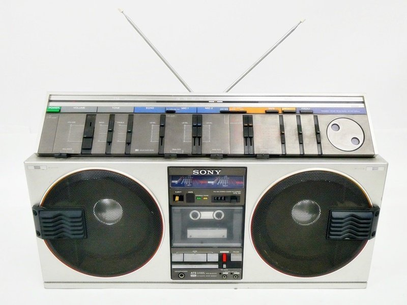 SONY ソニー CFS-99 ラジカセ 大型 AM/FM カセットデッキ 昭和レトロ(ラジカセ)｜売買されたオークション情報、yahooの ...