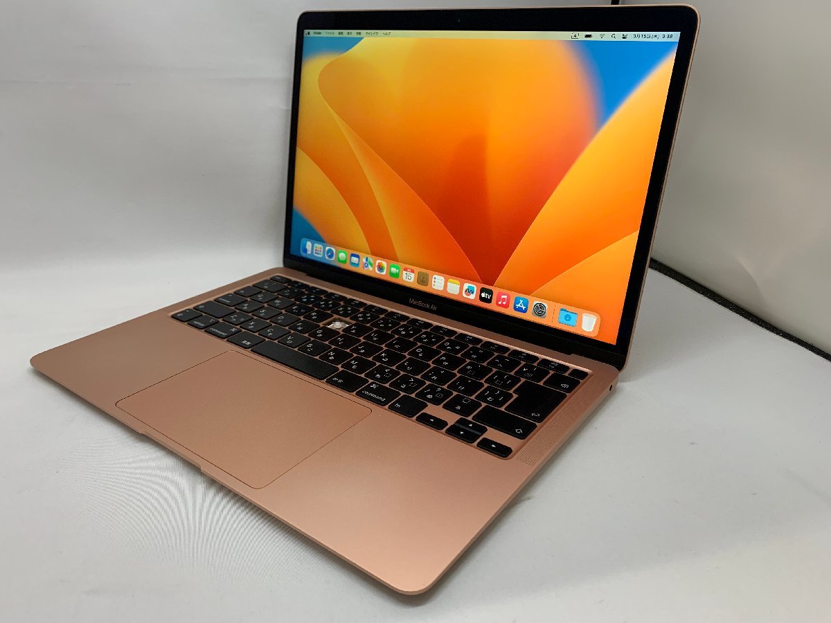 1円スタート Apple MacBook Air A2179 Retina 13-inch 2020 ゴールド 訳あり品 Nmc ...
