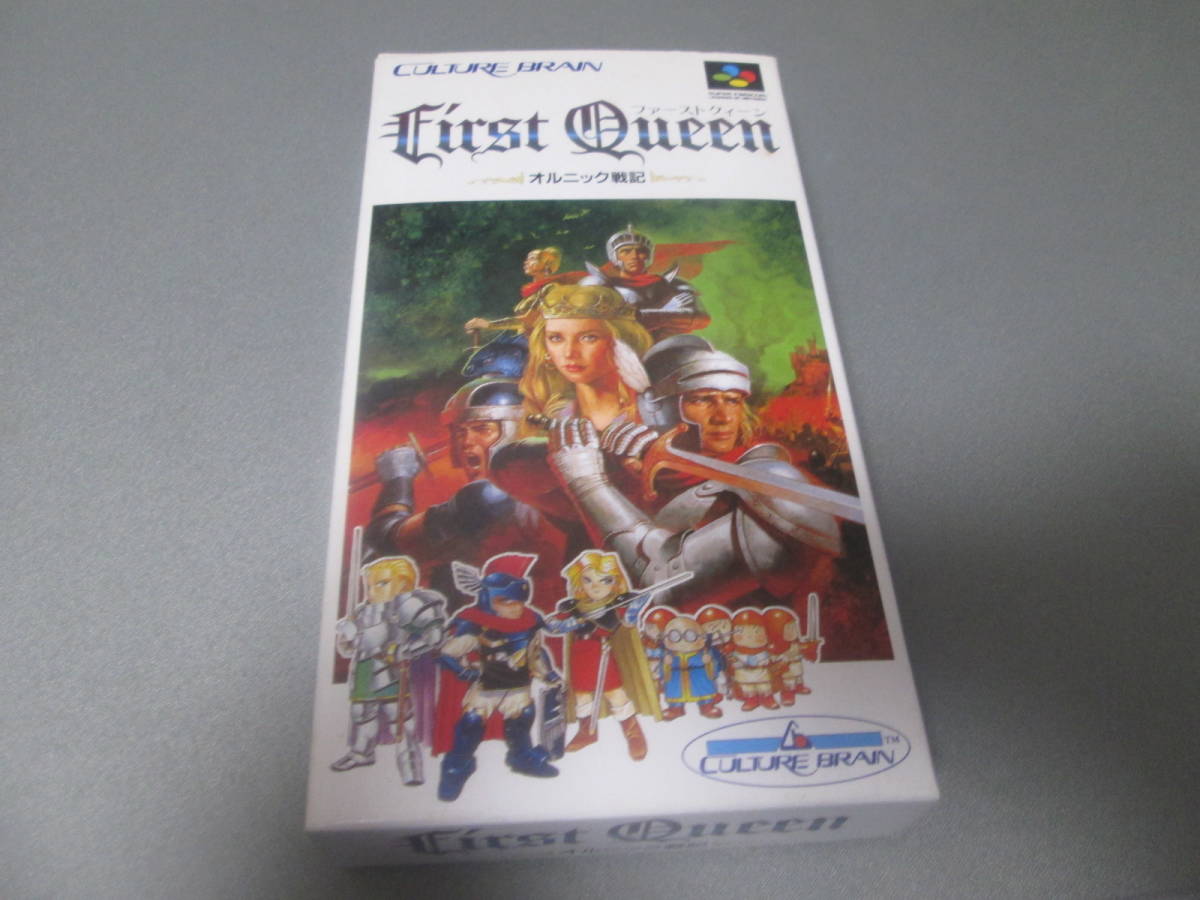SFC スーパーファミコン First Queen ファーストクィーン オルニック戦記 箱/取説/ハガキ(ロールプレイング)｜売買された ...