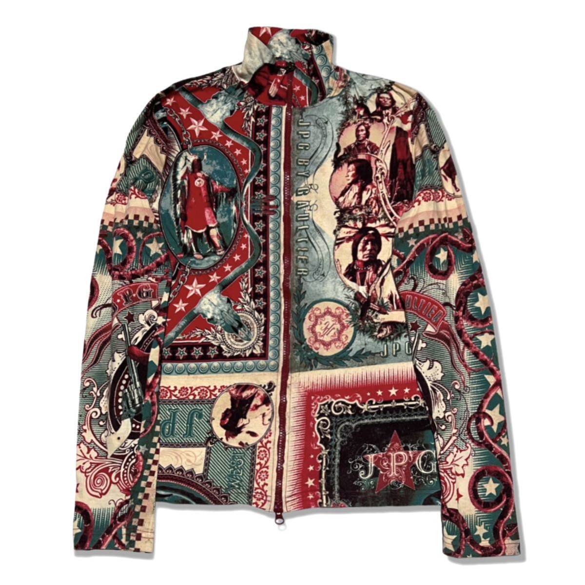 Jean Paul Gaultier 2004AW Archive Native Zip‐up Jacket ジャンポールゴルチエ アーカイブ ジップジャケット ethnic shirt ...