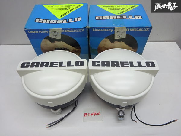 CARELLO キャレロ Linea Relly-SUPER MEGALUX CORSA 大型 フォグランプ フォグライト 2個 12V ...
