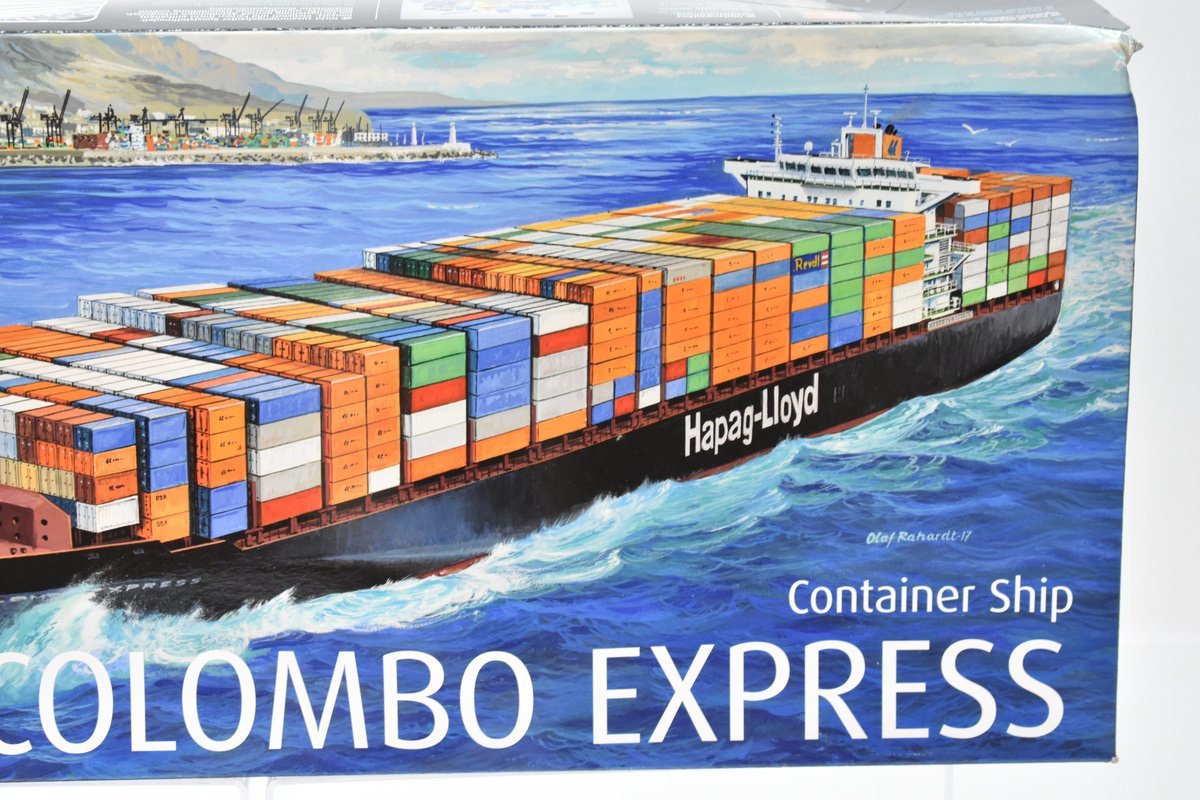 Revell 1/700 Container Ship COLOMBO EXPRESS プラモデル レベル社 コロンボエクスプレス コンテナ 貨物船 LEVEL4 k1 H(その他)｜売買され ...