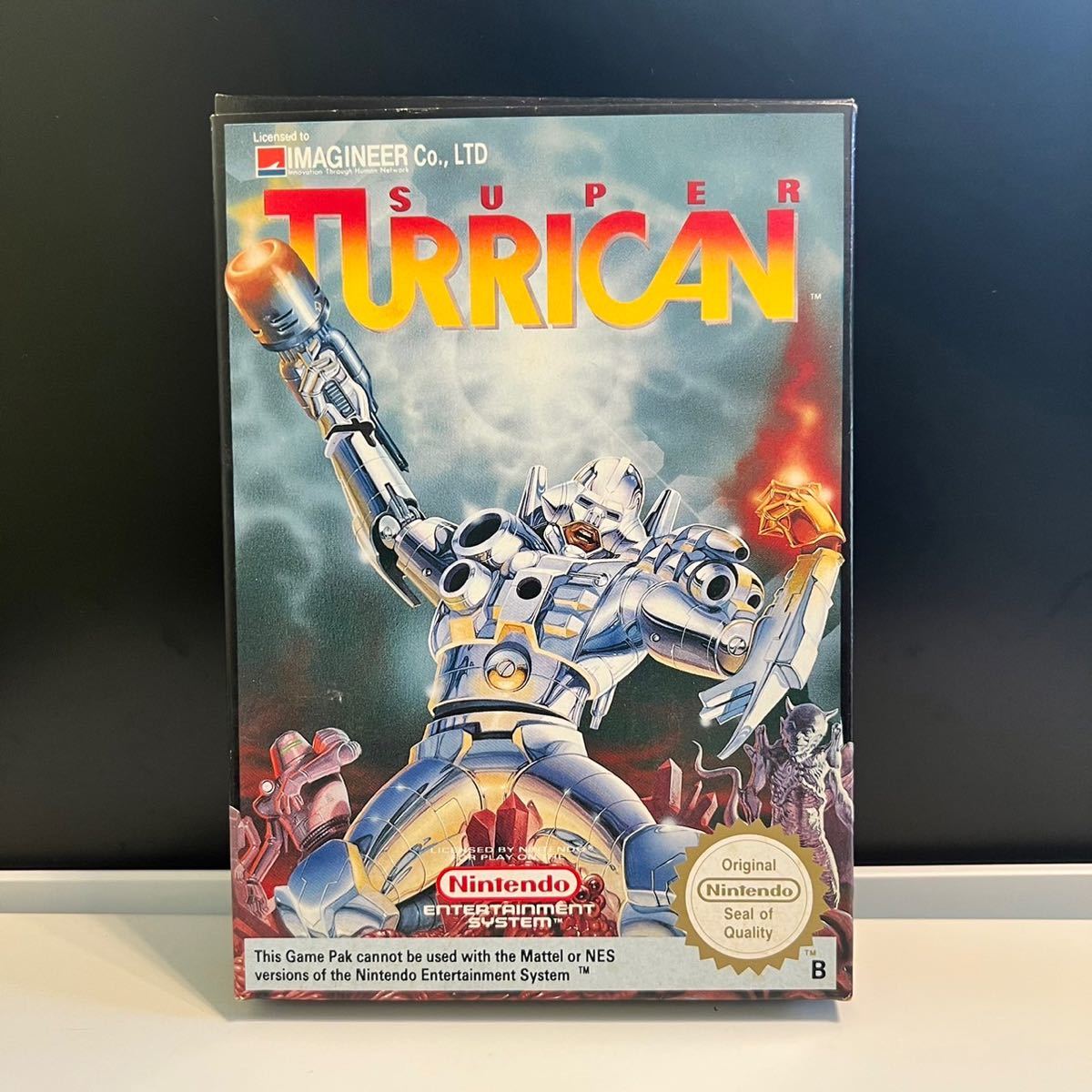 NES NINTENDO Nintendo TENGEN ファミコン 任天堂 海外版 ソフト SUPER TURRICAN スーパータリカン ...