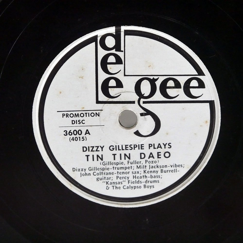 プロモ DIZZY GILLESPIE/TIN TIN DAEO / BIRKS WORKS/DEE GEE 3600(ジャズ)｜売買された ...