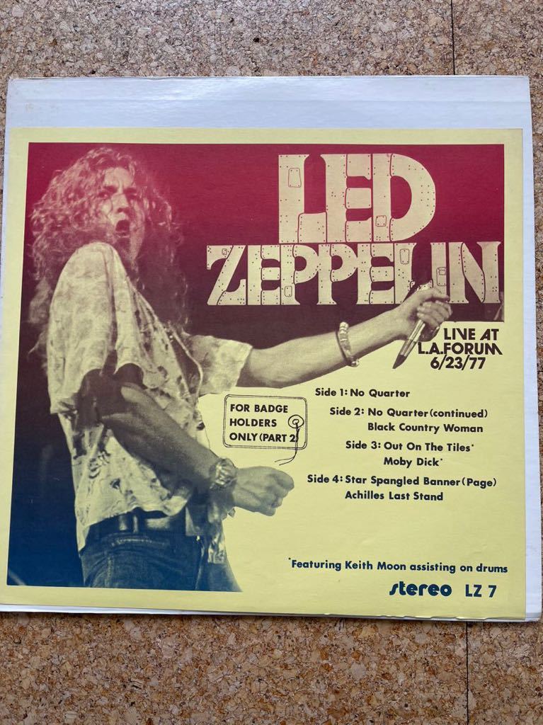 格安定番 LED LIVE AT L.A FORUM 2LP(Led Zeppelin)｜売買されたオークション情報、yahooの商品情報をアーカイブ公開 - オークファン ZEPPELIN ...