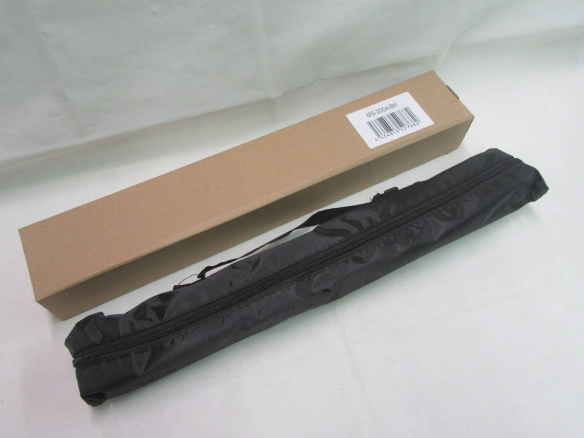 譜面台 MS-200A/BK 折りたたみ式 スチール製 ソフトケース付 訳あり ④(譜面台)｜売買されたオークション情報、yahooの商品情報 ...