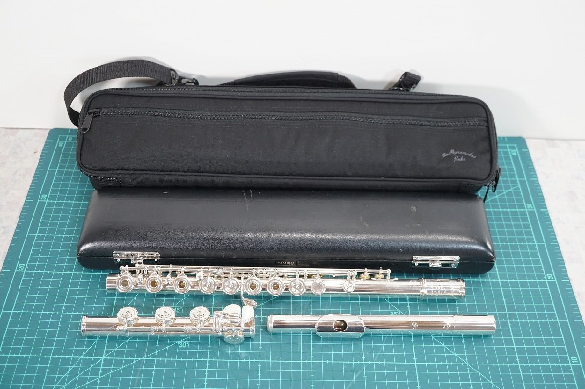 NZ S293410 YAMAHA ヤマハ ESTABLISHED IN 1887 784 SILVER 925 EC SILVER HEAD 925 シルバー フルート ケース付き(フルート ...