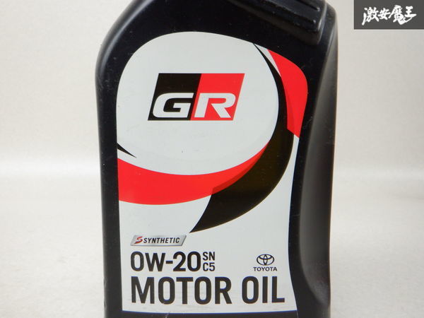 品 トヨタ 純正 A90 90 GR スープラ Supra用 ガソリン エンジンオイル 0W-20 SN C5 1L 08880-WA011 ...