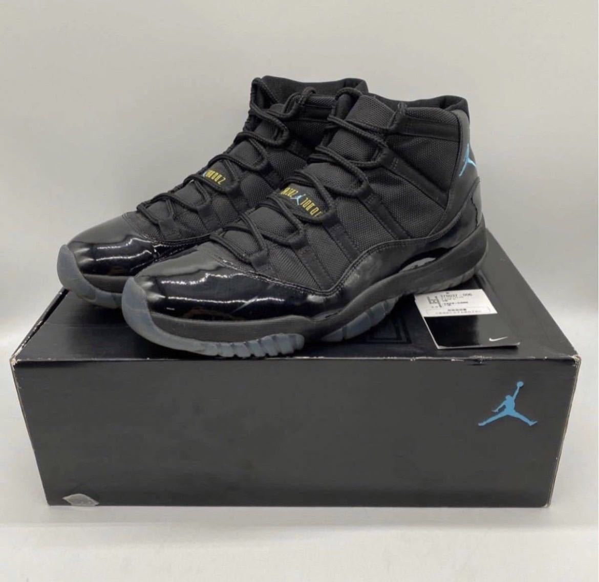 30cm NIKE AIR JORDAN 11 RETRO GAMMA BLUE ナイキ エア ジョーダン11 レトロ ガンマブルー 2013 ...