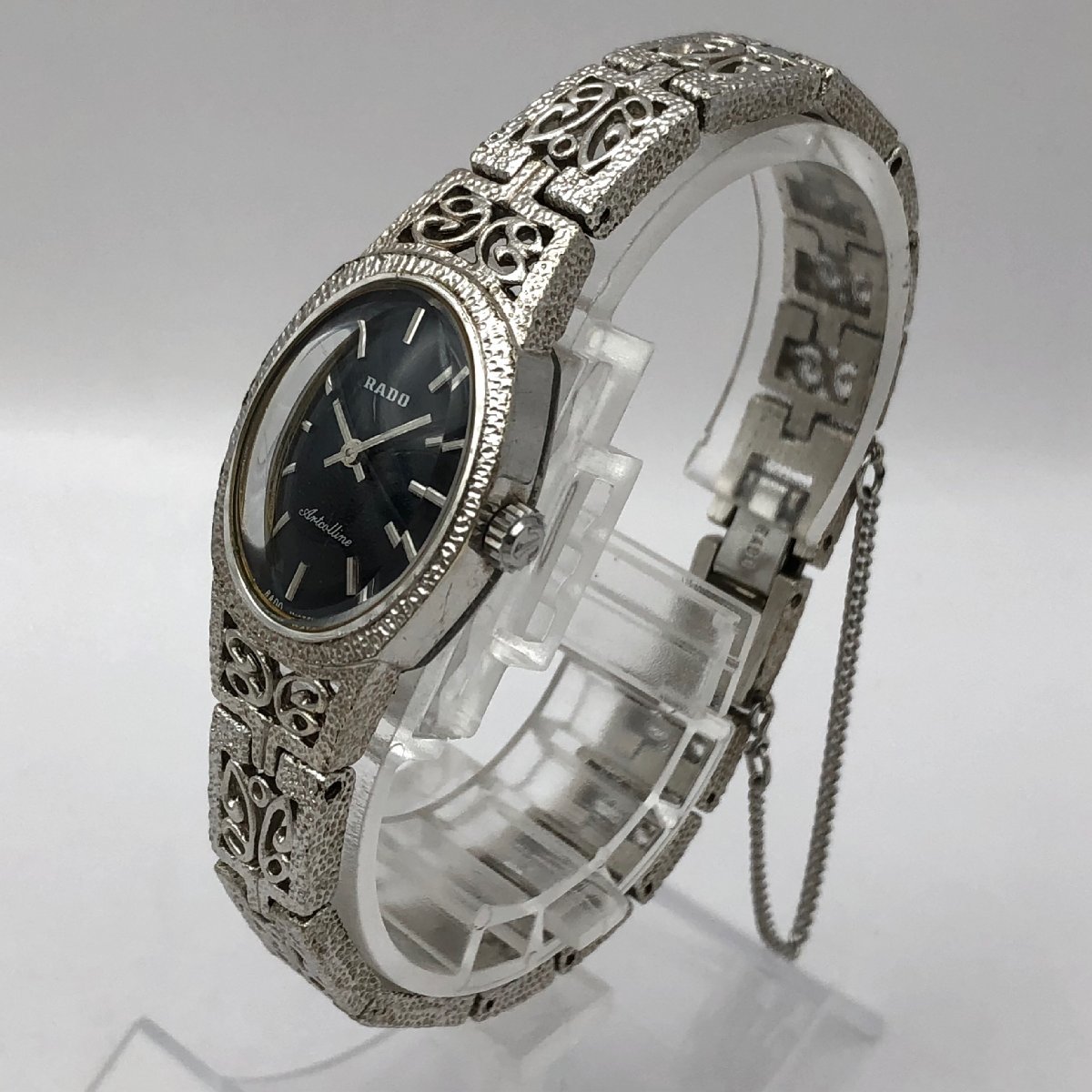 1円 /RADO/ラドー/Artcolline/2針/シルバーカラー/装飾ブレス/手巻き/レディース腕時計/稼動品/アンティーク/ヴィンテージ ...