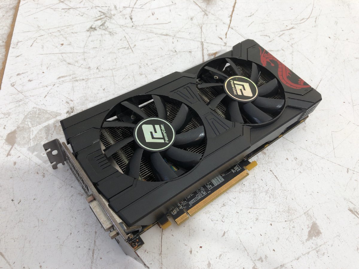 PowerColor AXRX470 4GBD5-DHDM 256 bit AMD G.P.U. Radeon RX 470 グラフィック ...