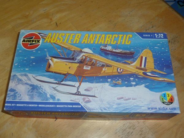 1/72 オースター アンタークティク イギリス南極用軽飛行機 AUSTER ANTARCTIC AIRFIX モデルQ オースターT.7 ...