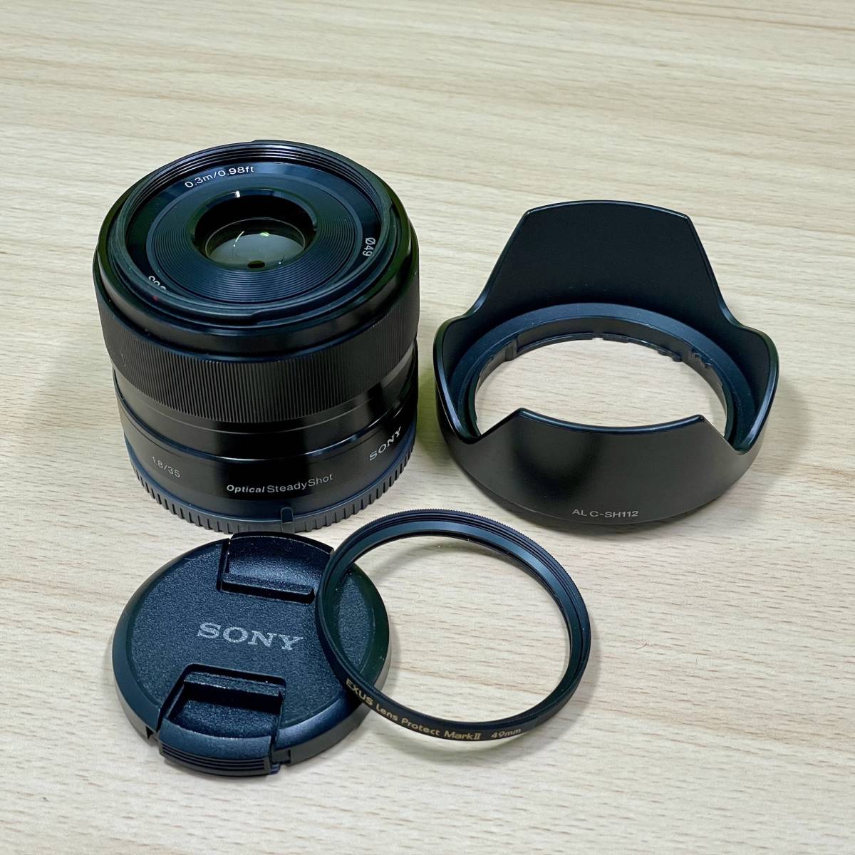 SONY E 35mm F1.8 OSS SEL35F18 APS-C用標準レンズ(ソニー、ミノルタ)｜売買されたオークション情報、yahoo ...
