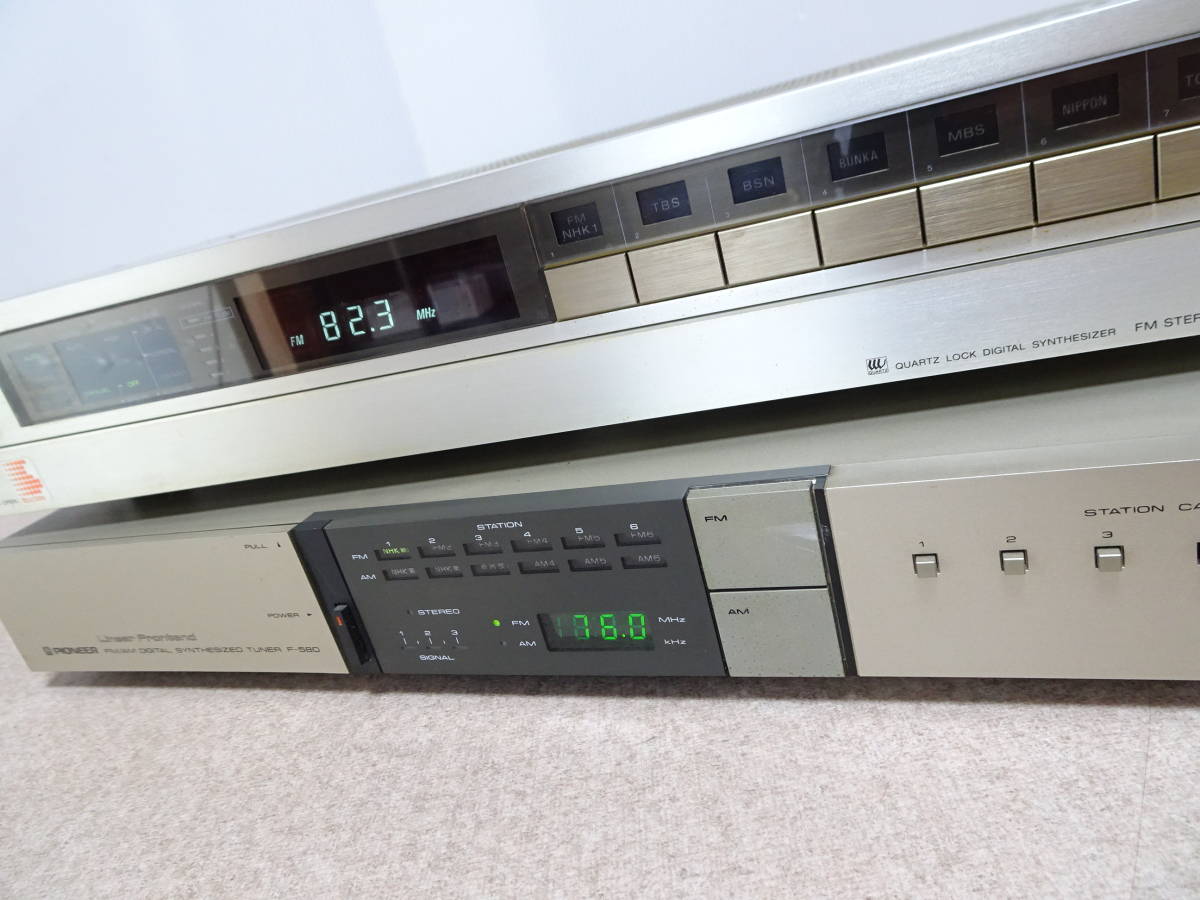 2点まとめて SONY ソニー ST-JX8 PIONEER パイオニア F-580 FM/AMチューナー(チューナー)｜売買された ...