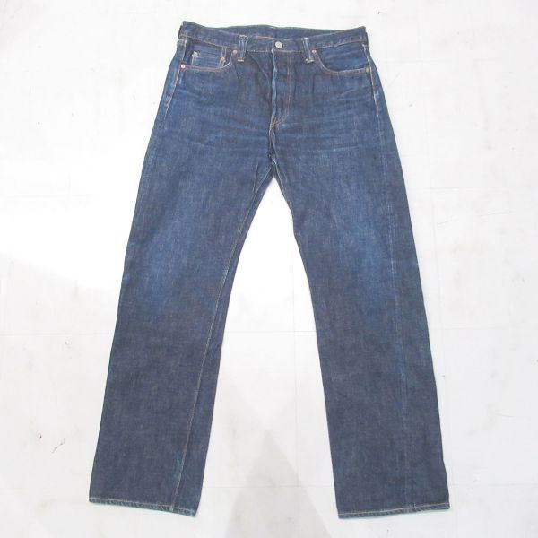FULL COUNT＆CO フルカウント Lot.1108 13.7oz SLIM STRAIGHT JEANS スリムストレート デニムパンツ ジーンズ W34 L36 インディゴブルー ...
